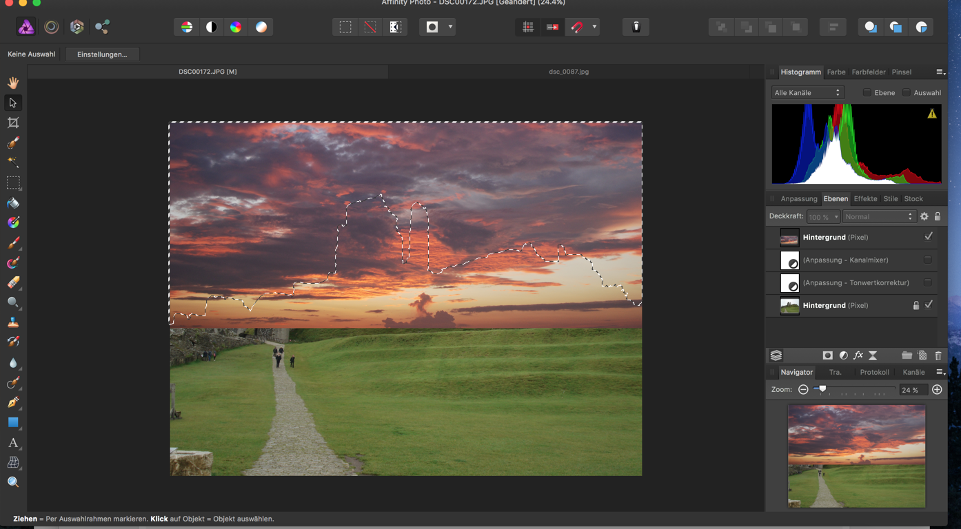 Sky Replacement Issue Tutorials Staff And Customer Created Tutorials Affinity Forum