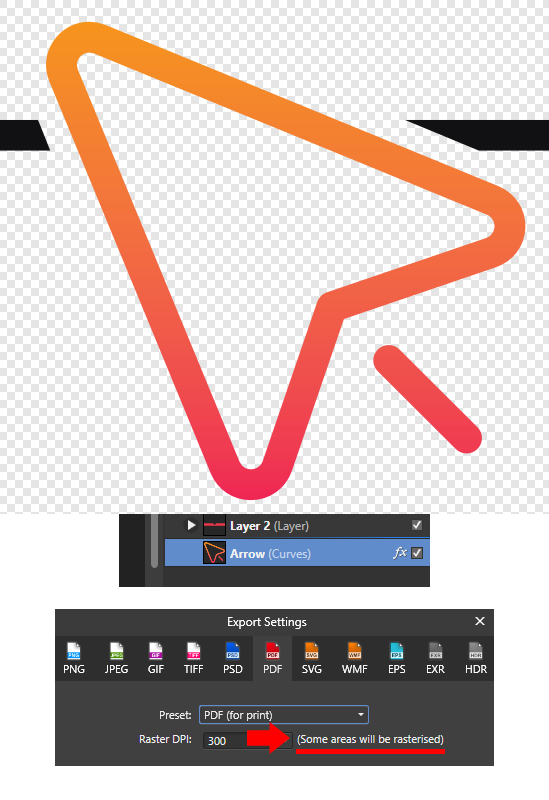 Export To Pdf Fx Will Be Rasterized Pre V2 Archive Of Affinity On