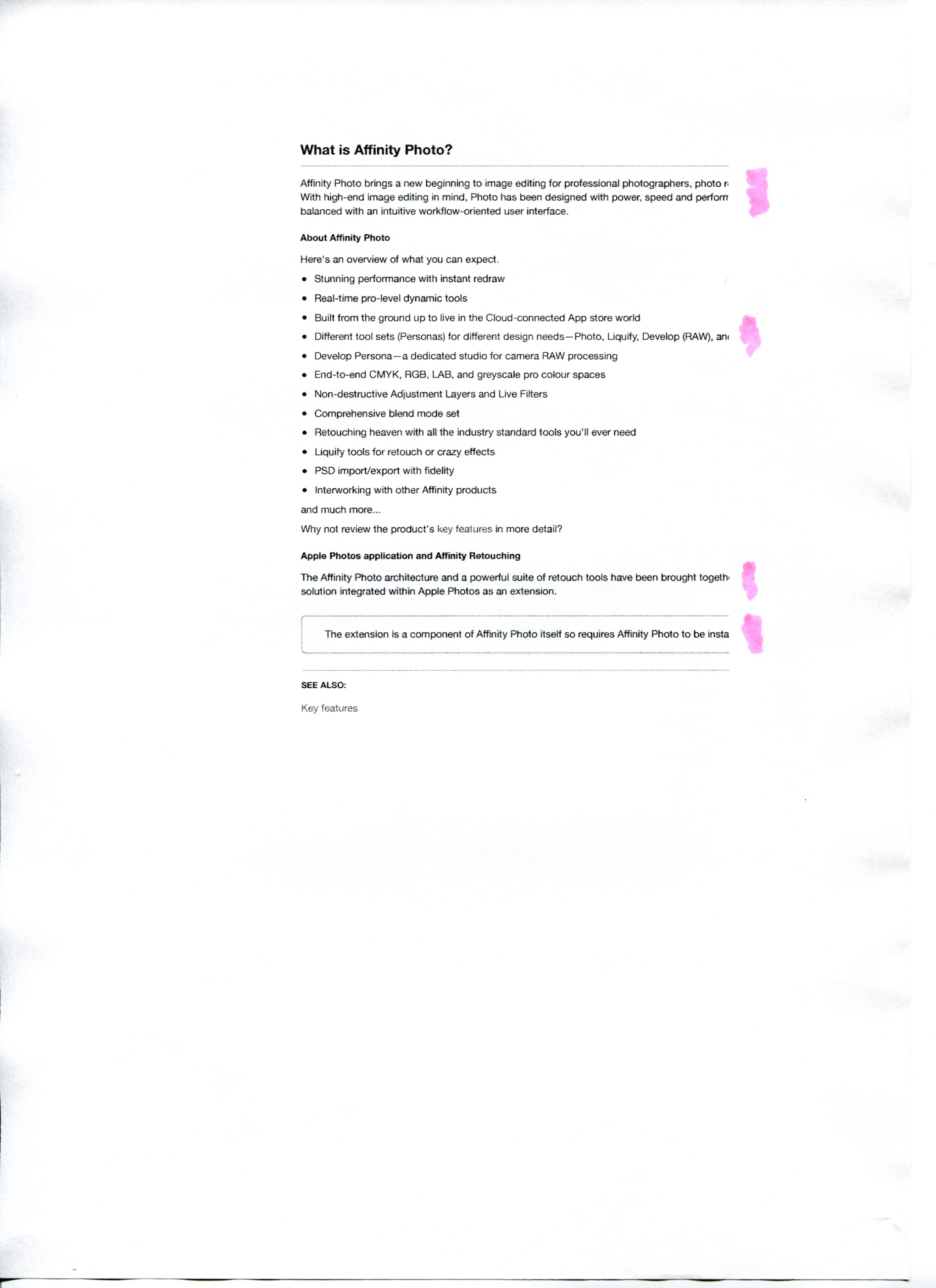 Printing help files - Pre-V2 Archive of Affinity on Desktop Questions (macOS and Windows ...