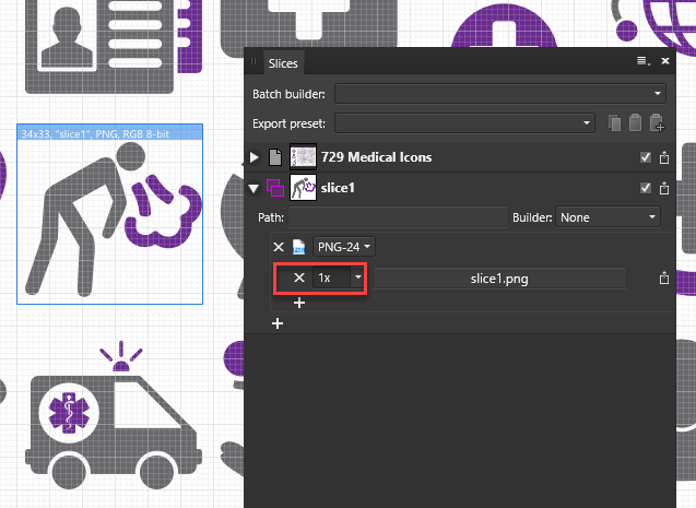Export Slices With Differnet Sizes Pre V2 Archive Of Affinity On