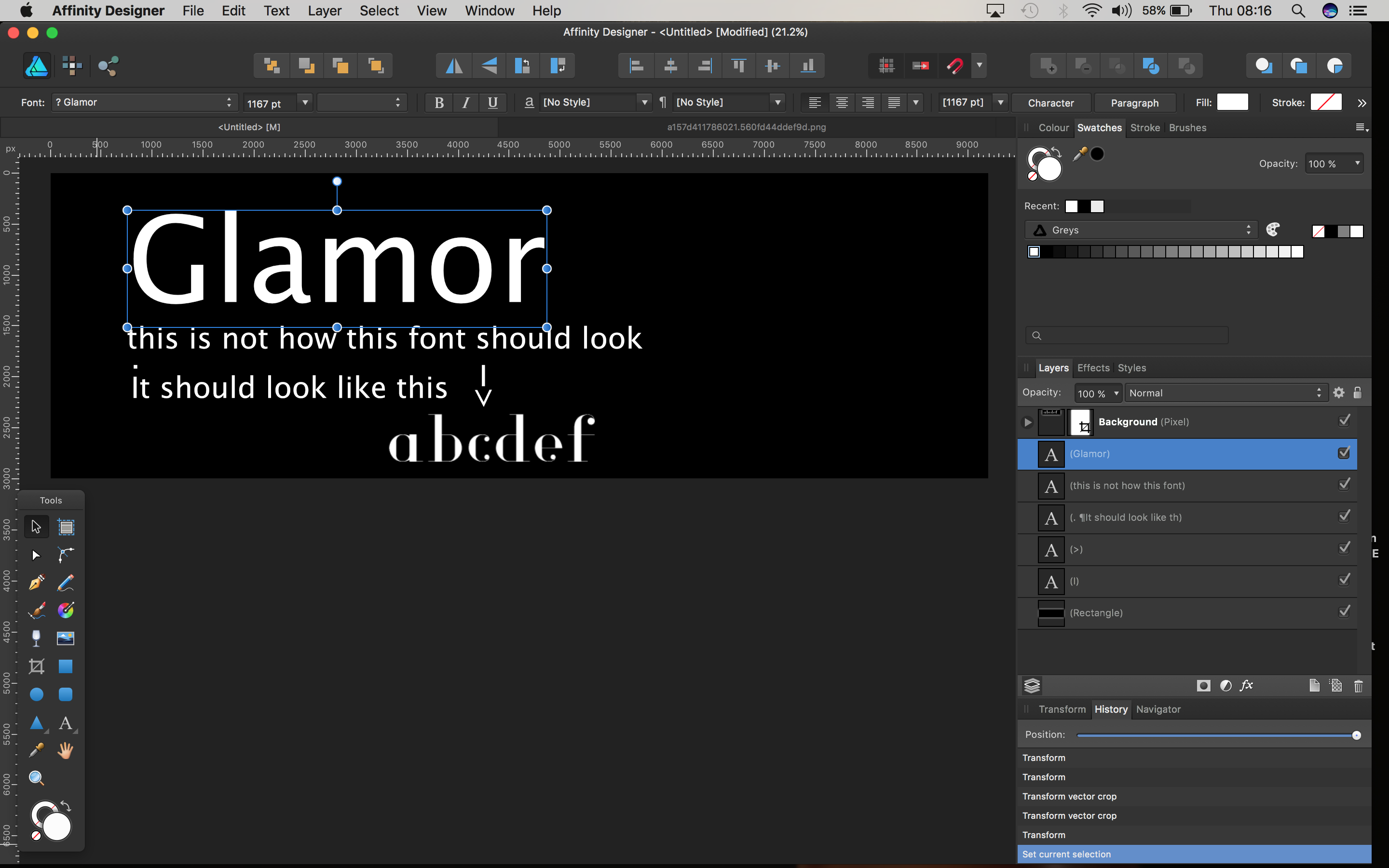 Font stopped working - Pre-V2 Archive of Desktop Questions (macOS and ...