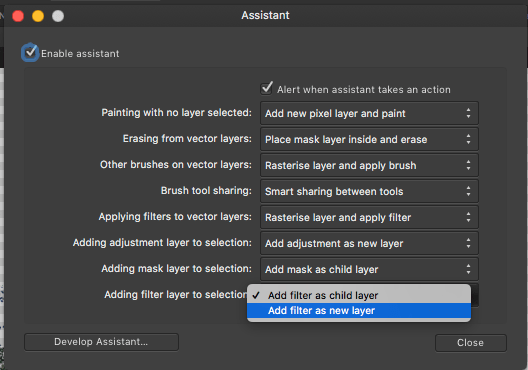 Filters does not create a new mask layer, why not? - Pre-V2 Archive of Desktop Questions (macOS ...
