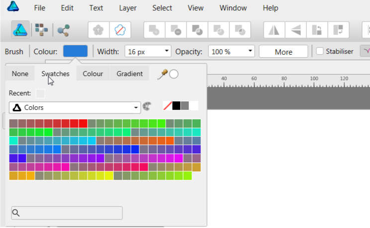 Keeping Swatches option in Context Toolbar in AD 1.6 - Pre-V2 Archive of Desktop Questions ...