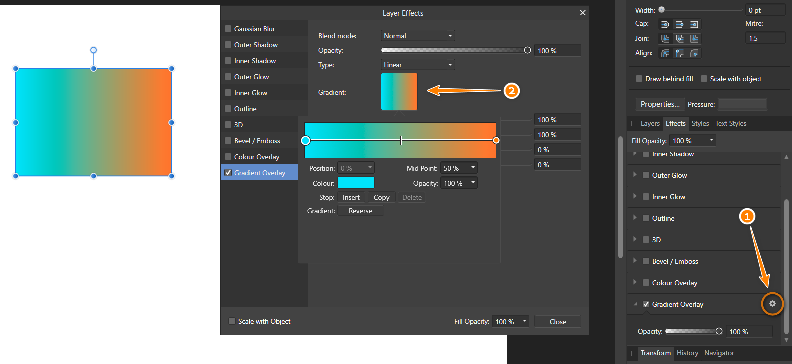 Gradient Overlay effects - Pre-V2 Archive of Desktop Questions (macOS and Windows) - Affinity ...