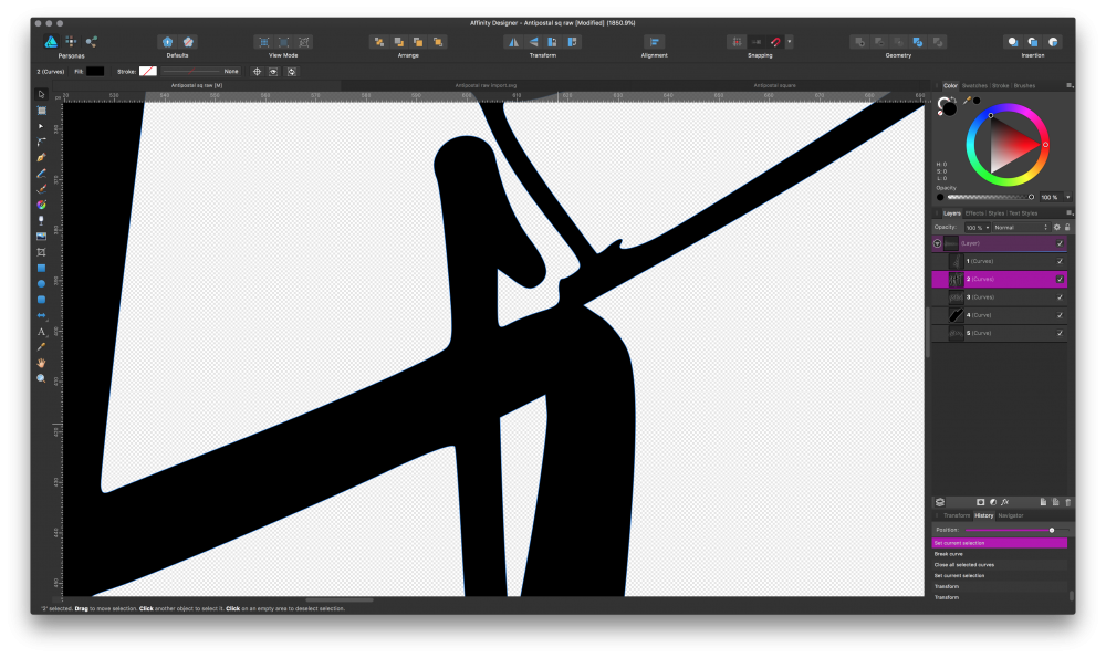 Break Apart Objects Affinity On Desktop ions macOS And Windows