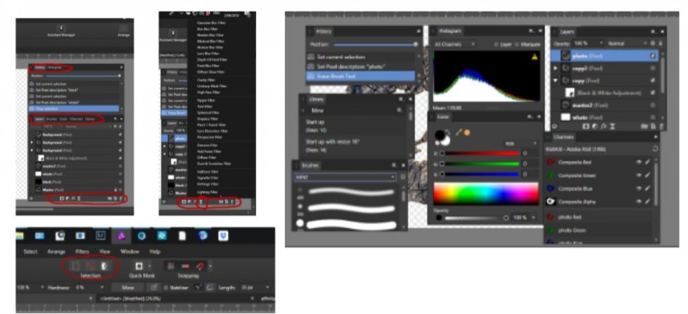 quicker way with layers . (+ brushes / selections) - Tutorials (Staff and Customer Created ...