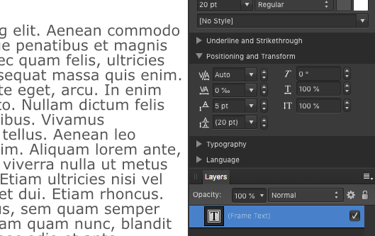 Text overlapping - Pre-V2 Archive of Desktop Questions (macOS and Windows) - Affinity | Forum