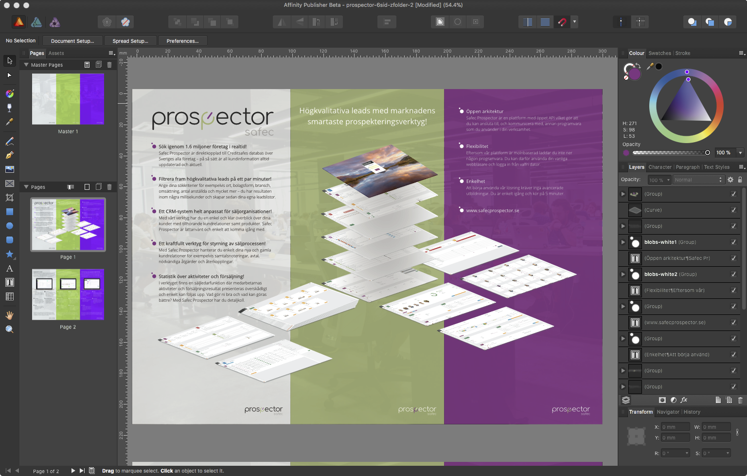 Publisher Beta - 1.7.0.128 - Pages panel thumbnails colors - [ARCHIVE ... Publisher Beta - 1.7.0.128 - Pages panel thumbnails colors - [ARCHIVE ...