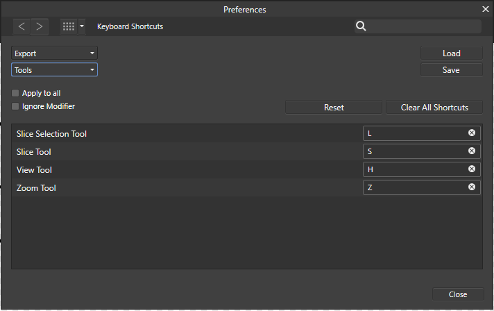 Create Slice Keyboard Shortcut in export persona - Feedback for Affinity Designer V1 on Desktop ...