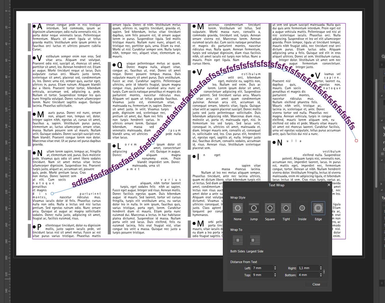 Textwrap Of Text On Line Goes Wrong Archive Publisher Beta On Windows Threads Affinity