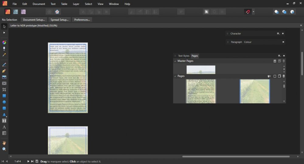 Working on and viewing pages using a multipage grid layout - Pre-V2 ...