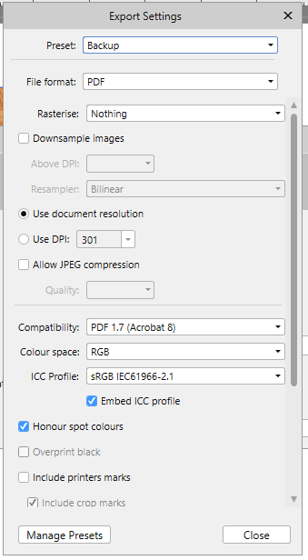 PDF Export: Option to only compress when necessary? - Feedback for ...