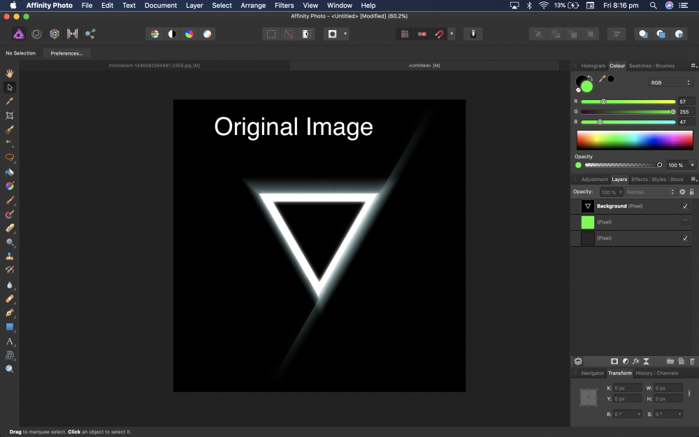 Removing Backgrounds using Blend modes - Pre-V2 Archive of Desktop Questions (macOS and Windows ...