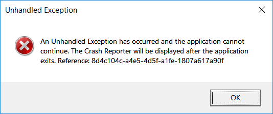 Unhandled Exception - Pre-V2 Archive of Affinity on Desktop Questions (macOS and Windows ...