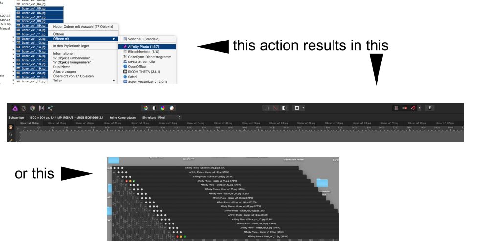 order of multiple files - Pre-V2 Archive of Affinity on Desktop ...