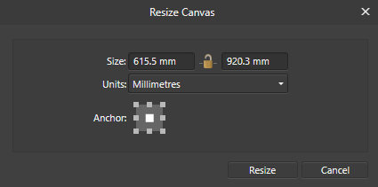 Resizing canvas size with guides - Pre-V2 Archive of Desktop Questions (macOS and Windows ...