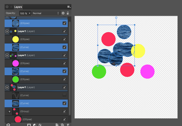Texture Clipping Mask with single object across many layers? - Pre-V2 ...
