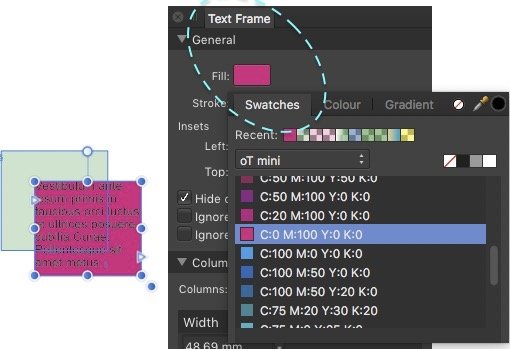 v1.7.1 - Bug - Missing Opacity number on Text Frame and Tables Fill - V1 Bugs found on macOS ...