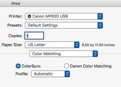 Does Publisher have an option for choosing if it or printer manages ...