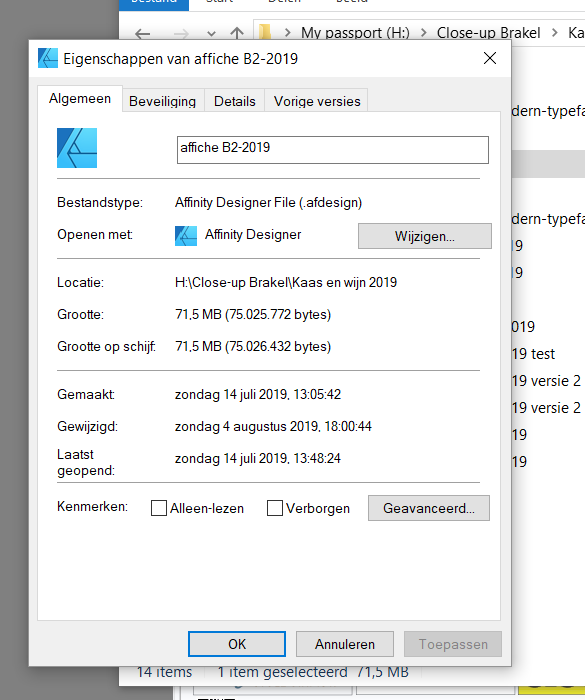 File Will Not Open Anymore Pre V2 Archive Of Affinity On Desktop