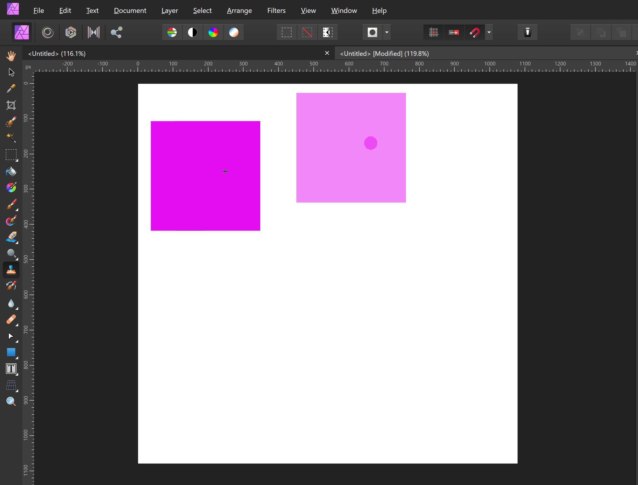 Cannot change Clone Brush tool intensity - Pre-V2 Archive of Desktop Questions (macOS and ...