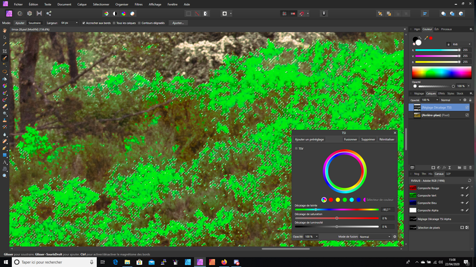 Issue with adjustment layers and selections (Photo) - Pre-V2 Archive of Desktop Questions (macOS ...