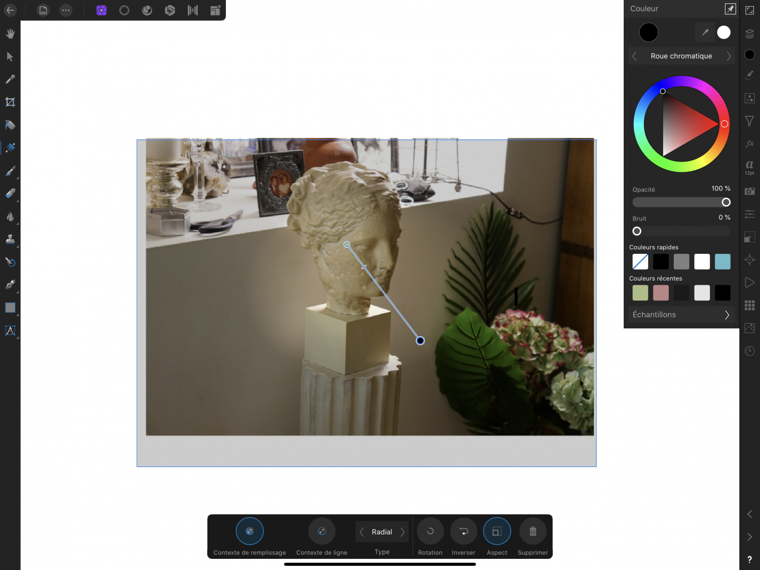 To create a "vignette" with the gradients tools - Pre-V2 Archive of ...