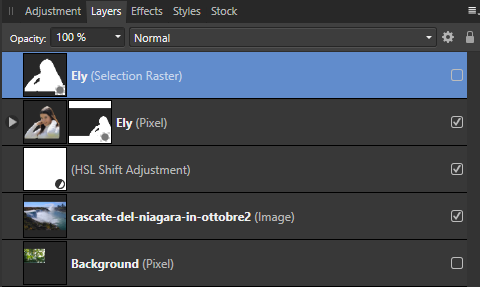 Photo: Strange "Selection Raster" layer - Pre-V2 Archive of Desktop Questions (macOS and Windows ...