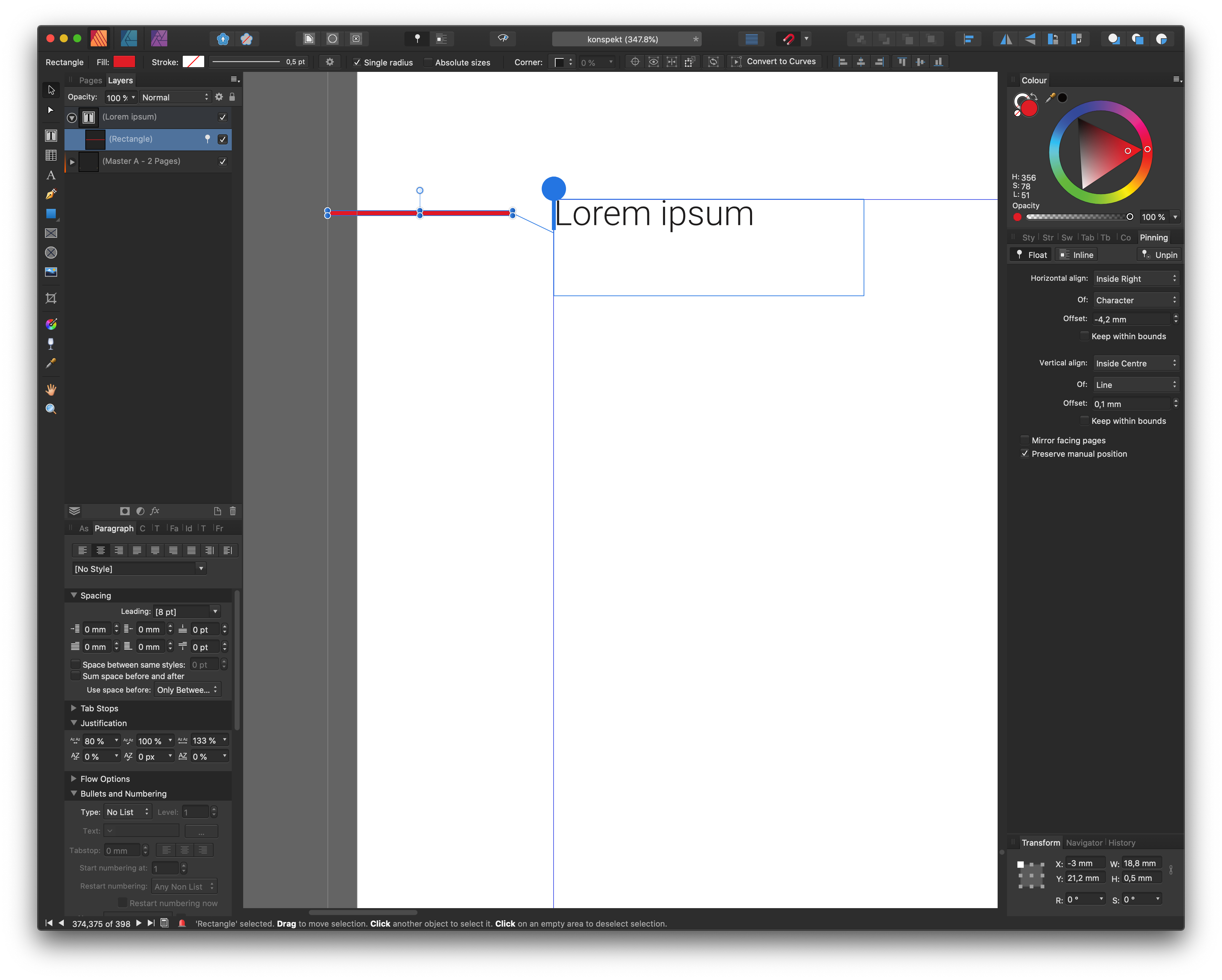 Pin Issue When Resizing Text Frame Pre 1 9 Publisher Bugs Found On