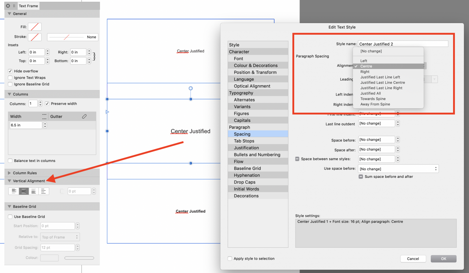 How to create a template with fixed size text boxes - Pre-V2 Archive of Desktop Questions (macOS ...
