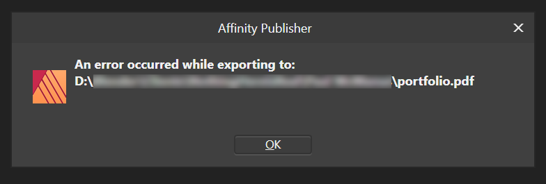 An error occurred while exporting to: (Solved) - V1 Bugs found on ... An error occurred while exporting to: (Solved) - V1 Bugs found on ...