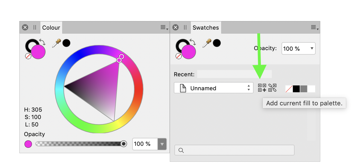 Colour Palette and Swatches - Feedback for Affinity Designer V1 on ...
