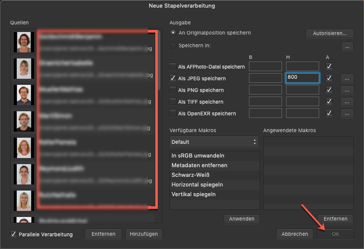 batch processing Affinity Photo - Pre-V2 Archive of Desktop Questions (macOS and Windows ...