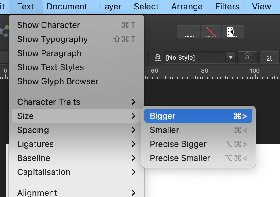 Realtime text scaling with keyboard? - Pre-V2 Archive of Desktop ...
