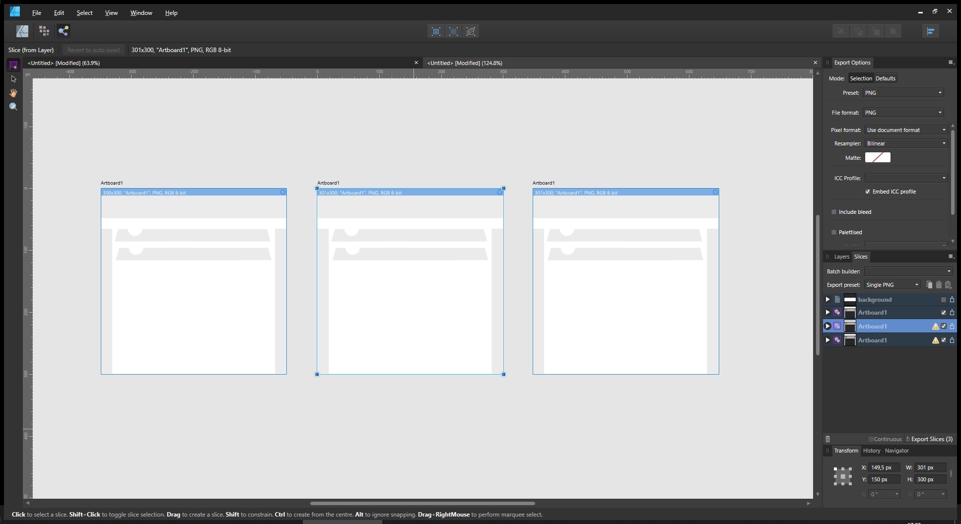 Designer - artboard export size - Pre-V2 Archive of Desktop Questions (macOS and Windows ...