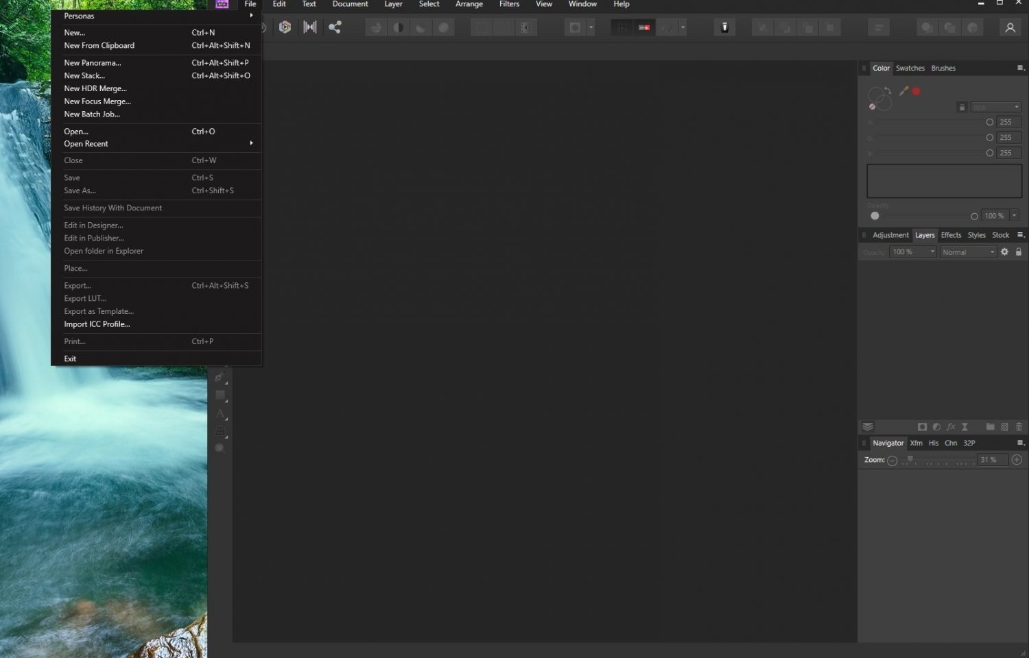 menu right align ? - Pre-V2 Archive of Desktop Questions (macOS and ...