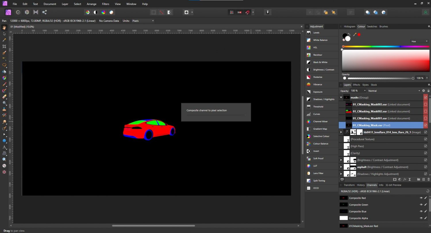 Affinity Photo 1.9 - pixel selection takes forever - Pre-V2 Archive of Desktop Questions (macOS ...