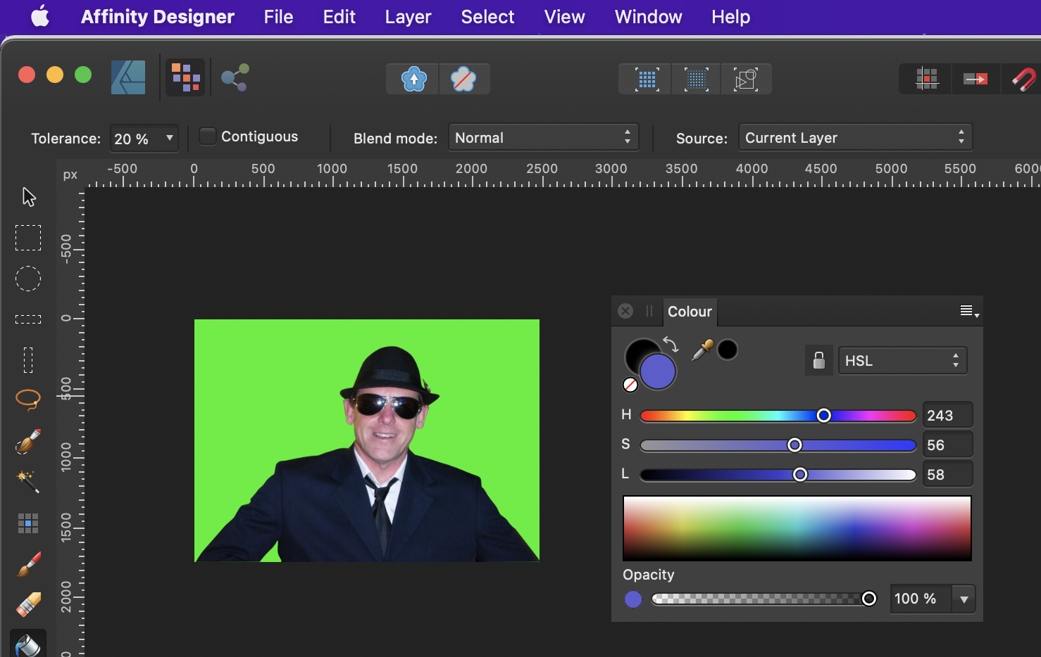 Green Screen with Affinity Designer - Pre-V2 Archive of Desktop ...