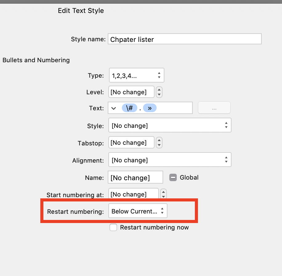 [Publisher] How to change a numbered list's number - Pre-V2 Archive of Desktop Questions (macOS ...
