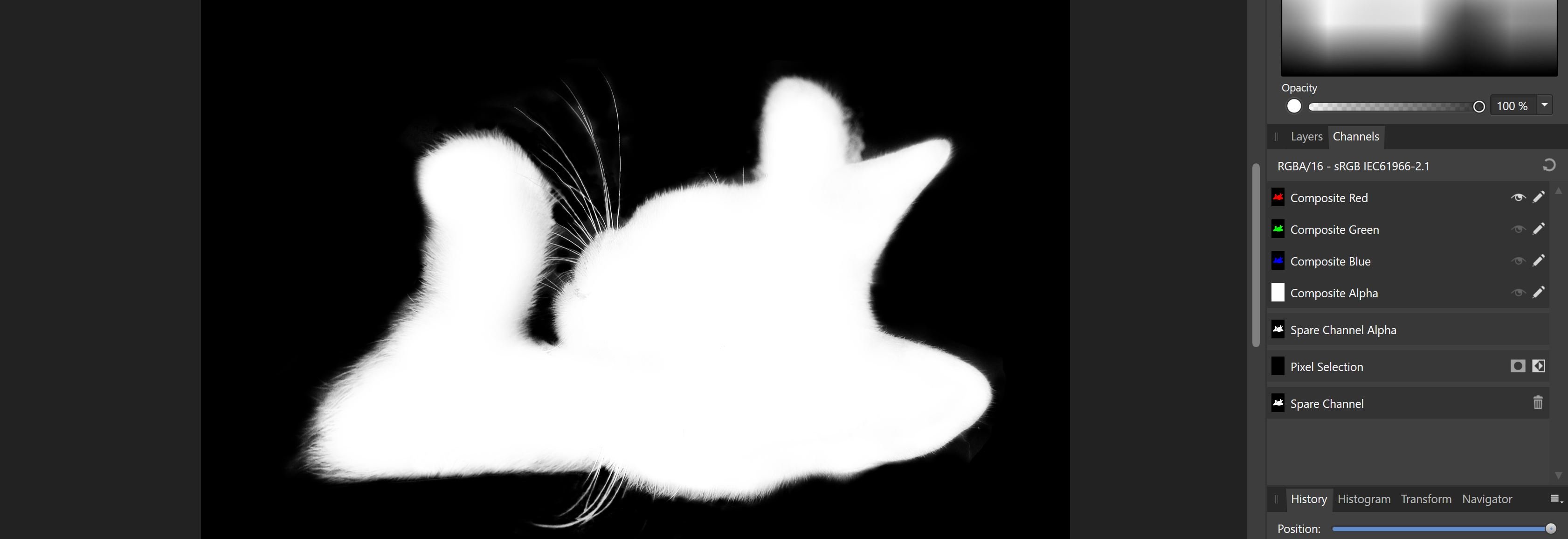 Issue with Channel selection and mask - Pre-V2 Archive of Desktop Questions (macOS and Windows ...