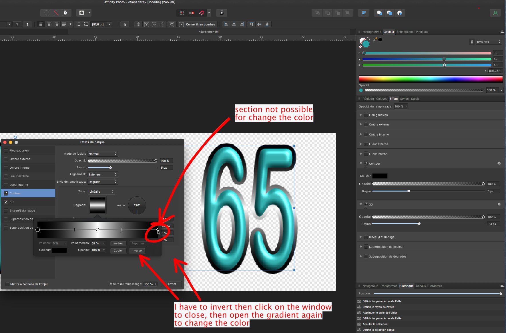gradient - V1 Bugs found on macOS - Affinity | Forum