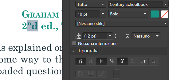 Problems with the superscript of ordinal numbers - Pre-V2 Archive of ...