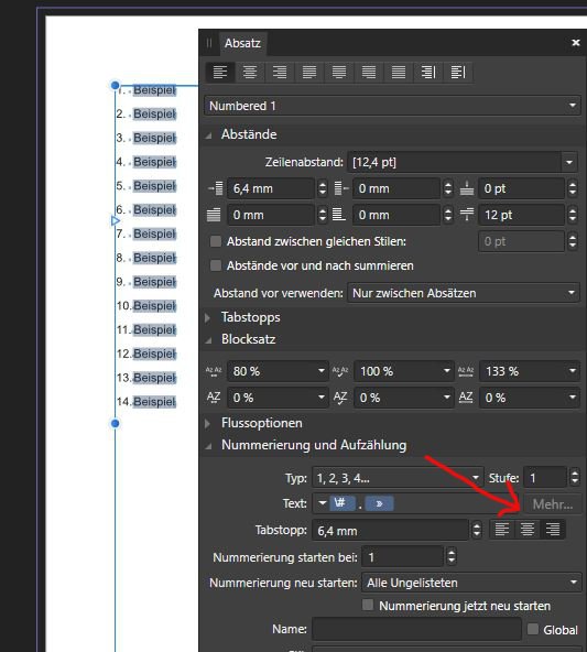 Align numbers in numbered lists - Pre-V2 Archive of Desktop Questions (macOS and Windows ...