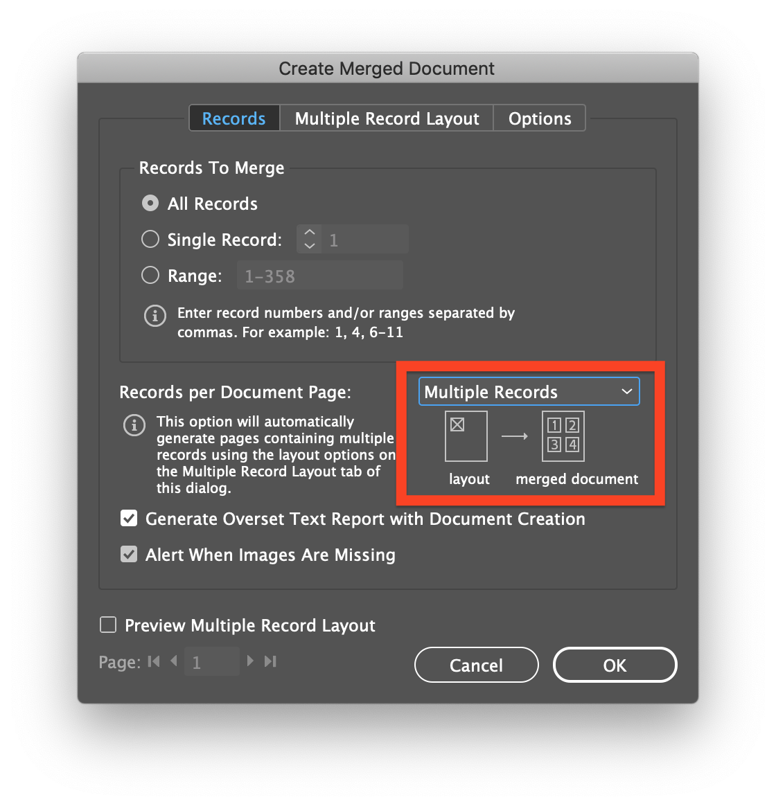 Data Merge not working correctly - Pre-V2 Archive of Desktop Questions (macOS and Windows ...