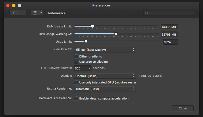 Strange glitch on the picture display in Affinity Photo - V1 Bugs found ...