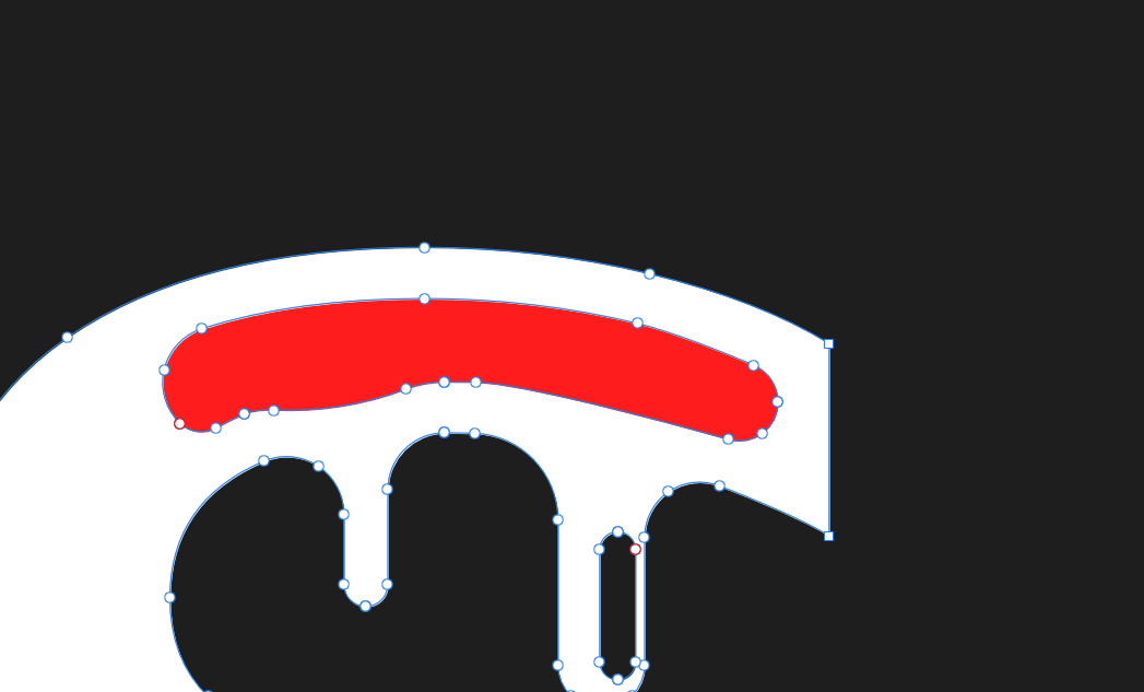 [Affinity Designer] Subtract operation leaves behind outline inside a curve - Pre-V2 Archive of ...