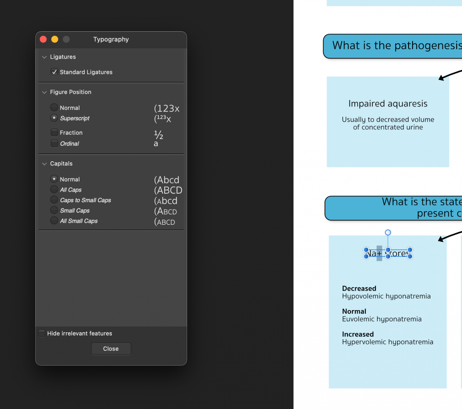 Superscript not working. - Pre-V2 Archive of Desktop Questions (macOS and Windows) - Affinity ...