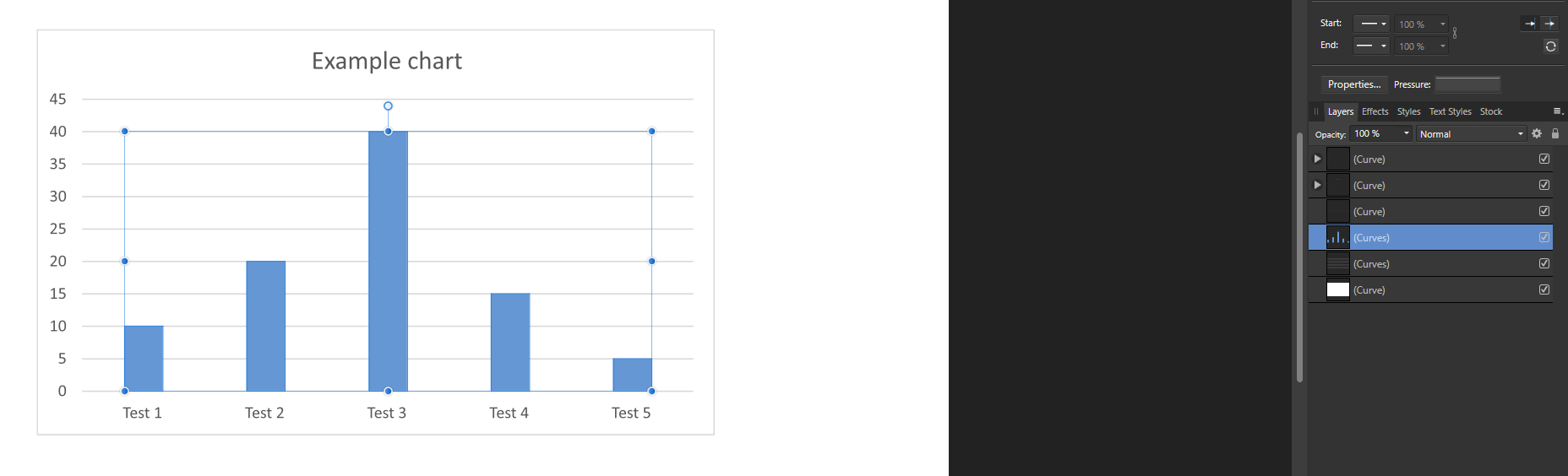 Editing Excel charts (and curves) in designer - Feedback for Affinity ...