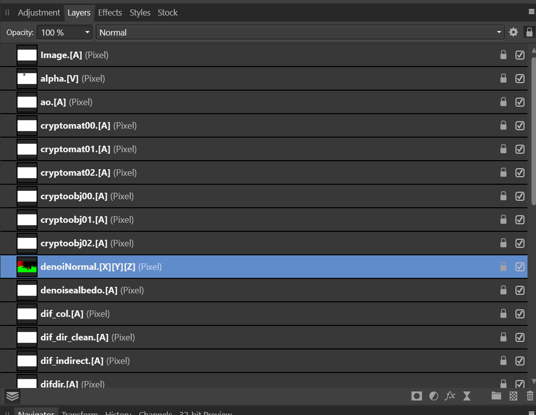 multilayer exr only exports alpha channels - Pre-V2 Archive of Desktop ...