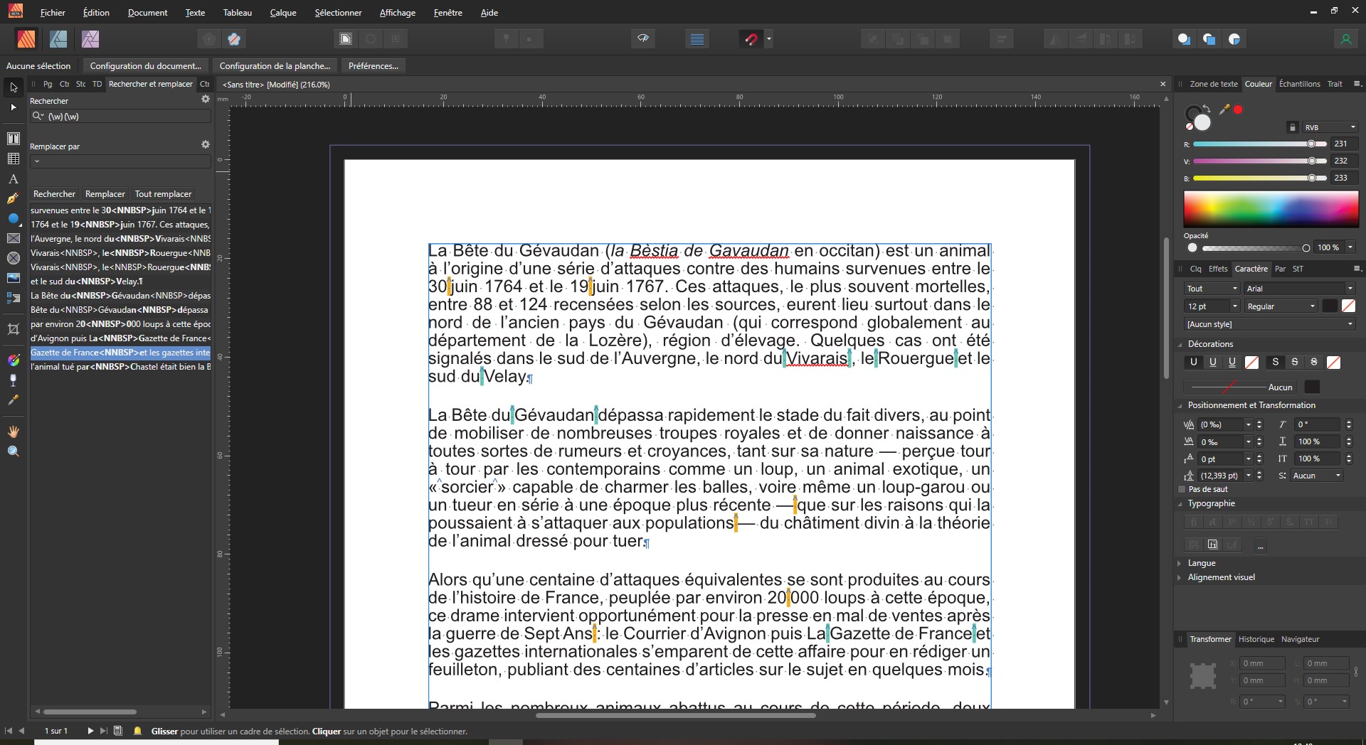 Affinity Publisher Replacing Text With Regex Pre V2 Archive Of Affinity On Desktop Questions